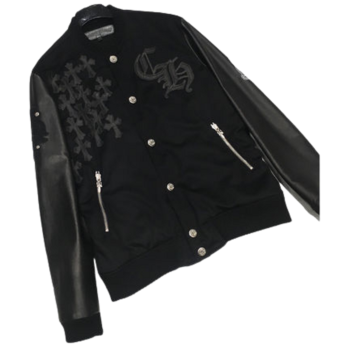 Chrome Hearts Black Logo Jacket | WHAT’S ON THE STAR?