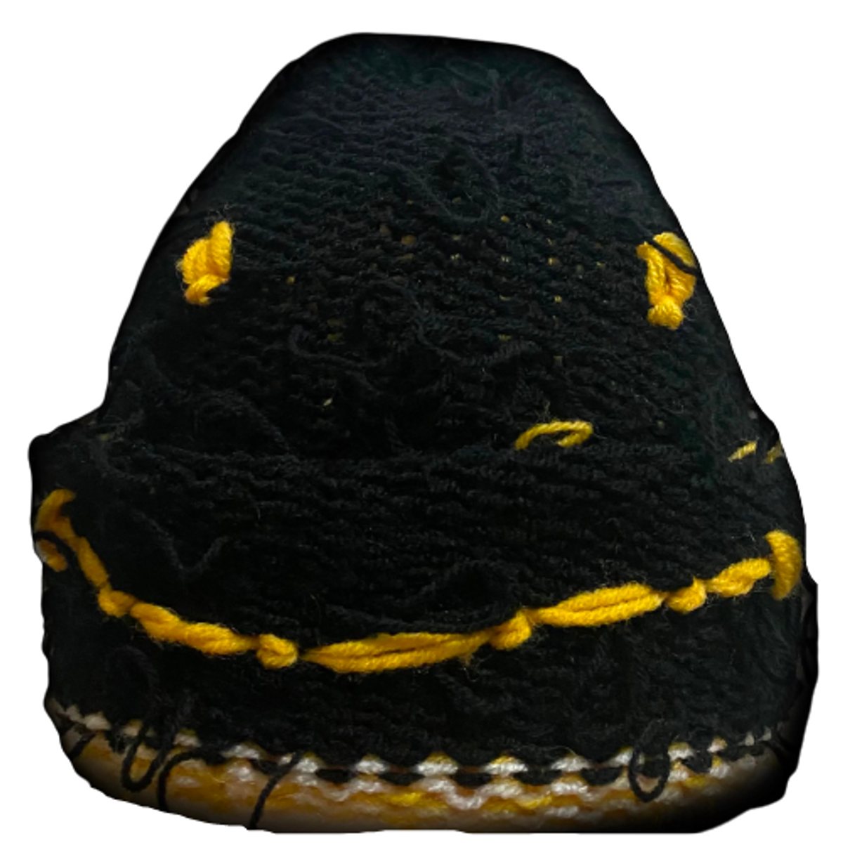 Greedy Unit Smiley Yellow/Black Beanie | WHAT’S ON THE STAR?