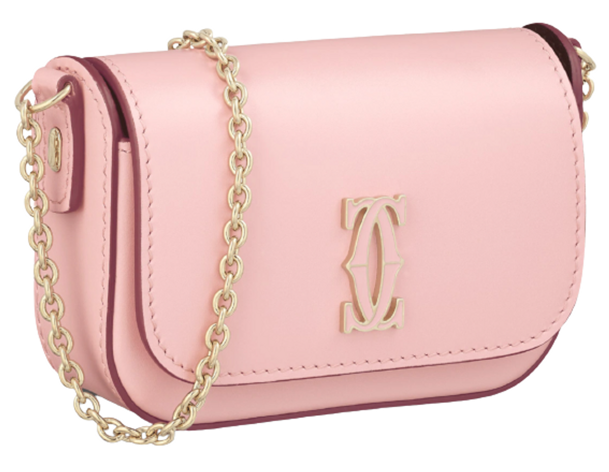 Cartier Micro, Double C De Cartier Pink Chain Bag | WHAT’S ON THE STAR?
