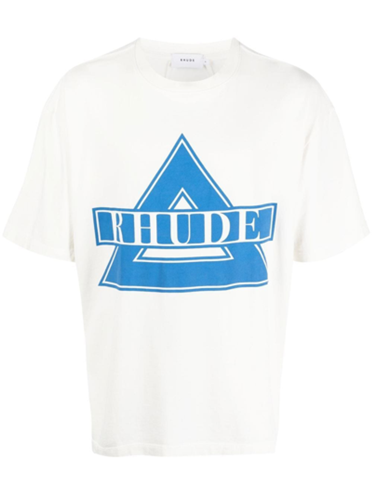 Rhude Triangle Logo-Print T-Shirt | WHAT’S ON THE STAR?