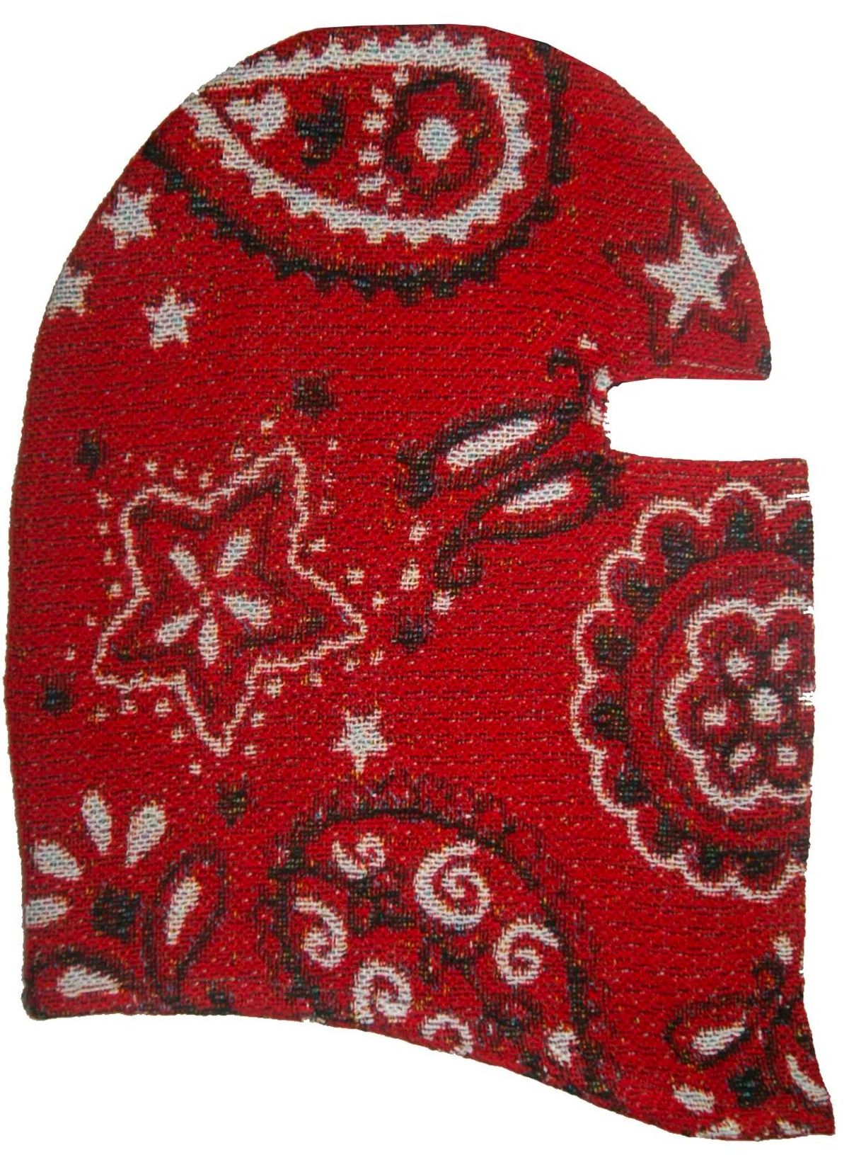 Jeffersons "Paisley" Tapestry Woven Red Balaclava Ski Mask | WHAT’S ON ...