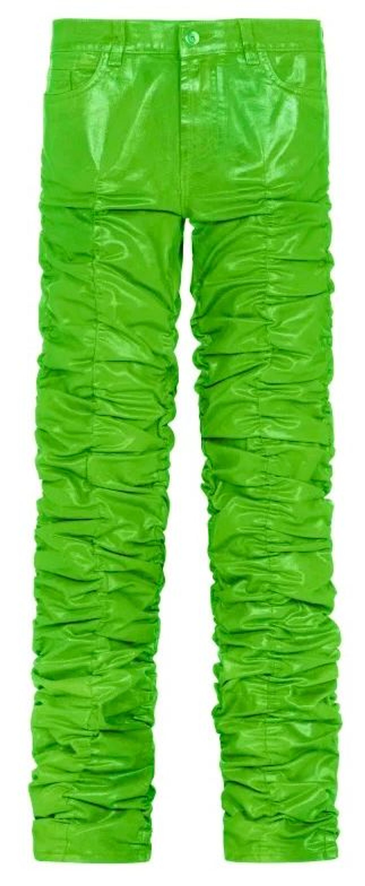 Marc Jacques Burton × Von Dutch Green Oil Stack Pants | WHAT’S ON THE STAR?