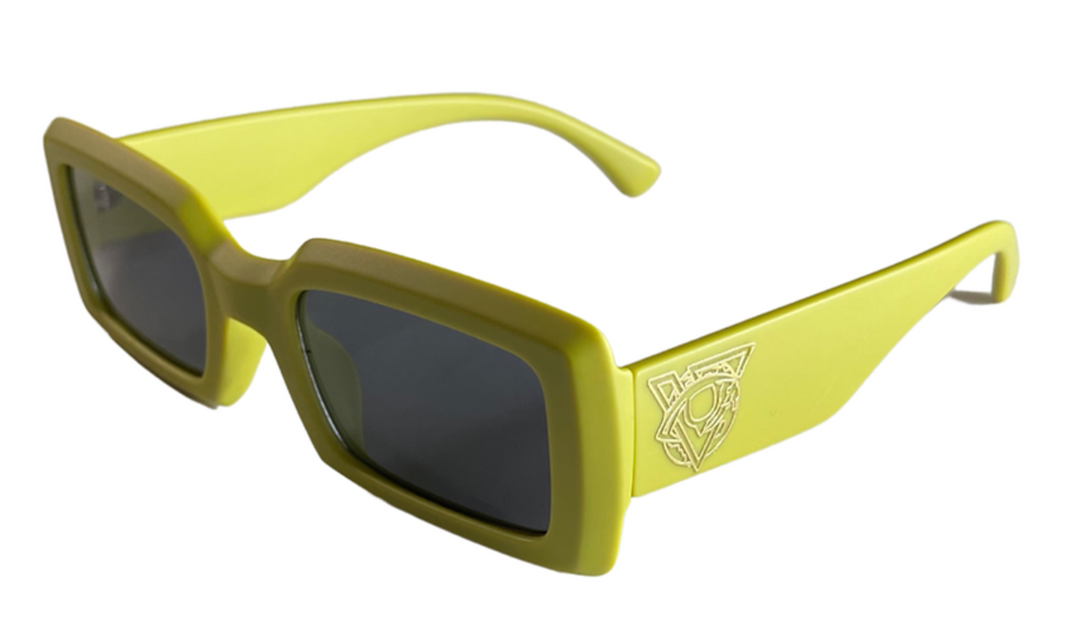 The Vision Clothing Co. Green/Gold Logo TVC Frames Sunglasses | WHAT’S ...