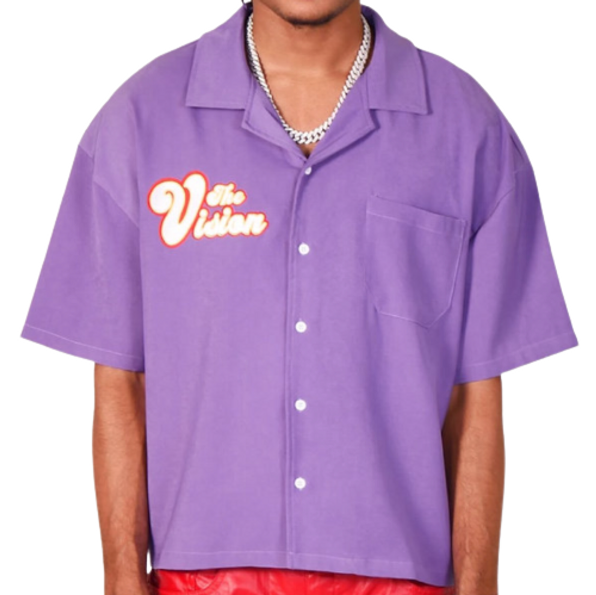 The Vision Clothing Co. Purple TVC Button Up Shirt | WHAT’S ON THE STAR?