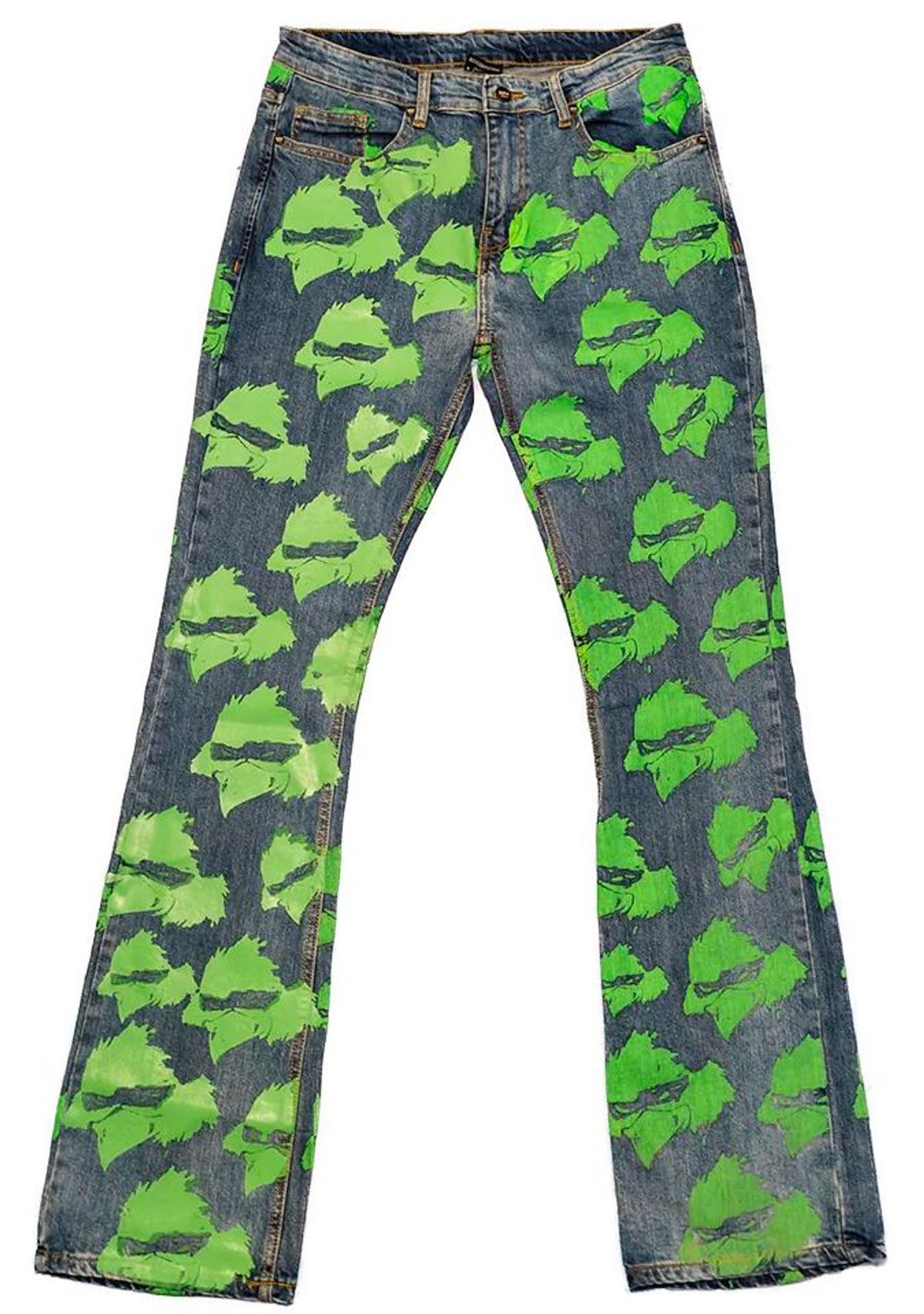 Roadrunners World Global RRW Slime Flare Denim Jeans | WHAT’S ON THE STAR?