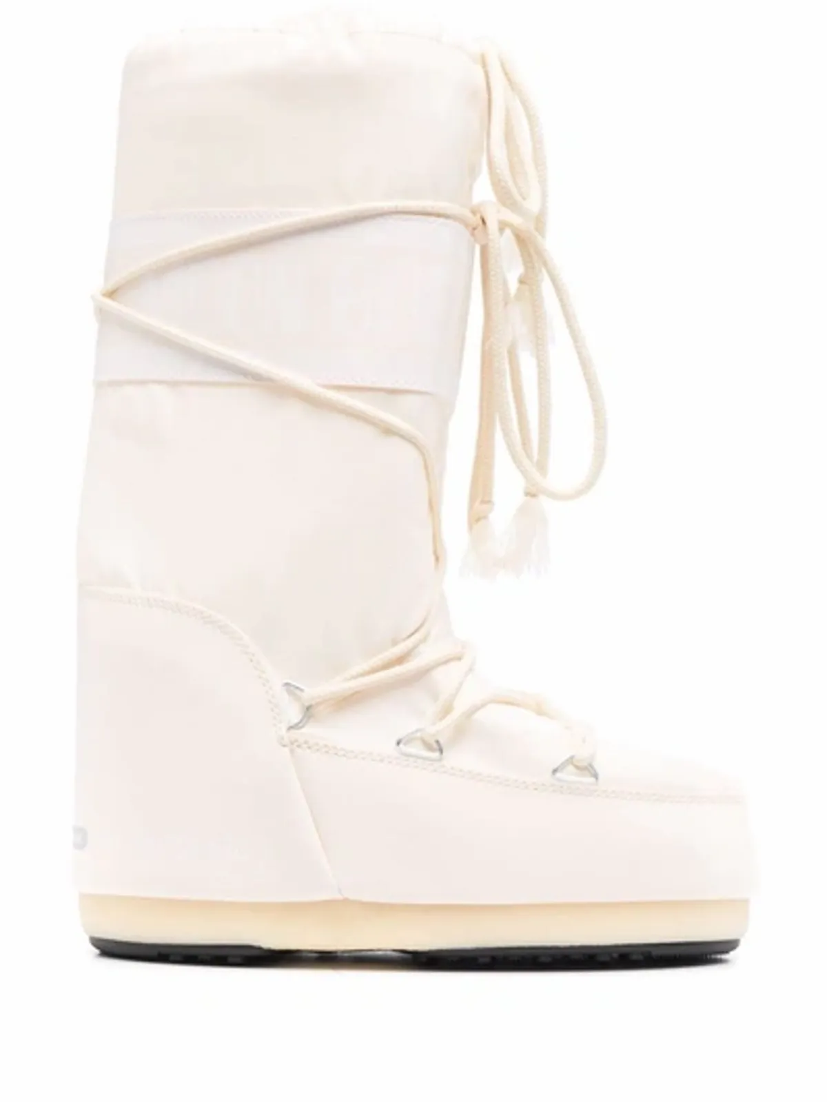 Moon Boot Icon Nylon Boots In White | WHAT’S ON THE STAR?