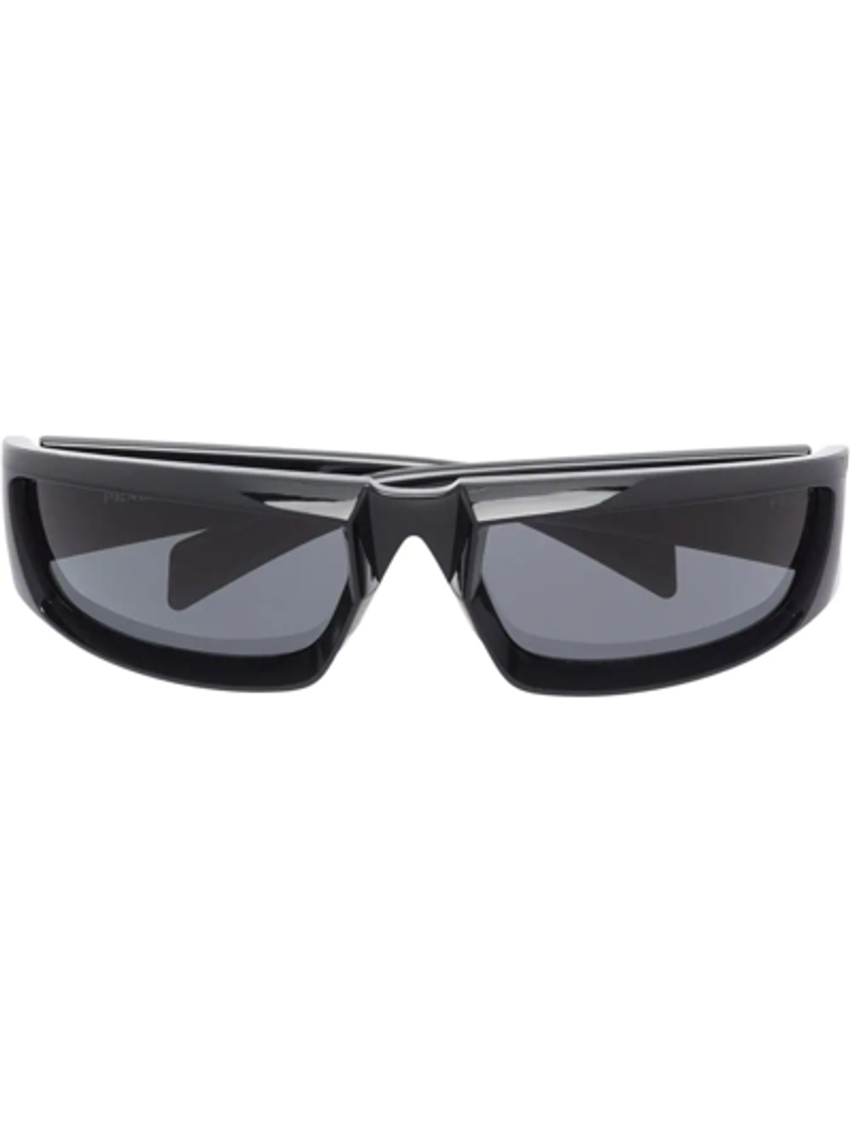 Prada Square Tinted Black Sunglasses | WHAT’S ON THE STAR?