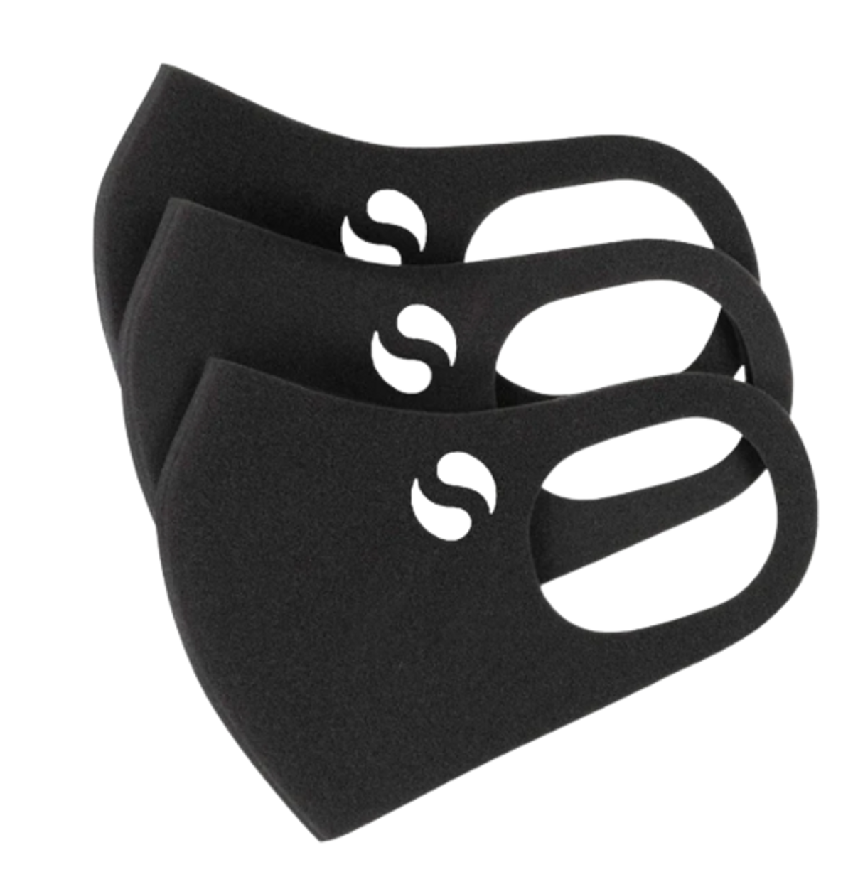 Sweat Mask Black Ribbon Mask (5-pack) | WHAT’S ON THE STAR?