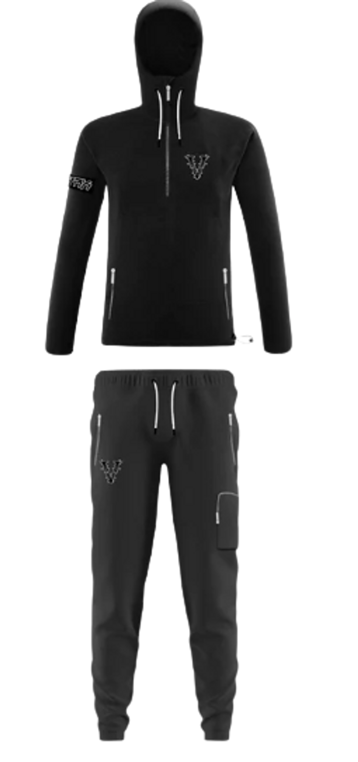 Vrunk Survetement Polaire Black Suit | WHAT’S ON THE STAR?