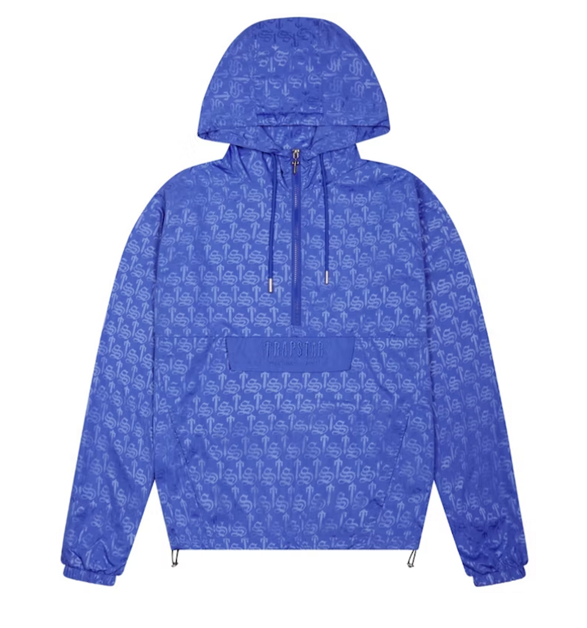 Trapstar Premium Irongate Monogram Windbreaker Blue | WHAT’S ON THE STAR?