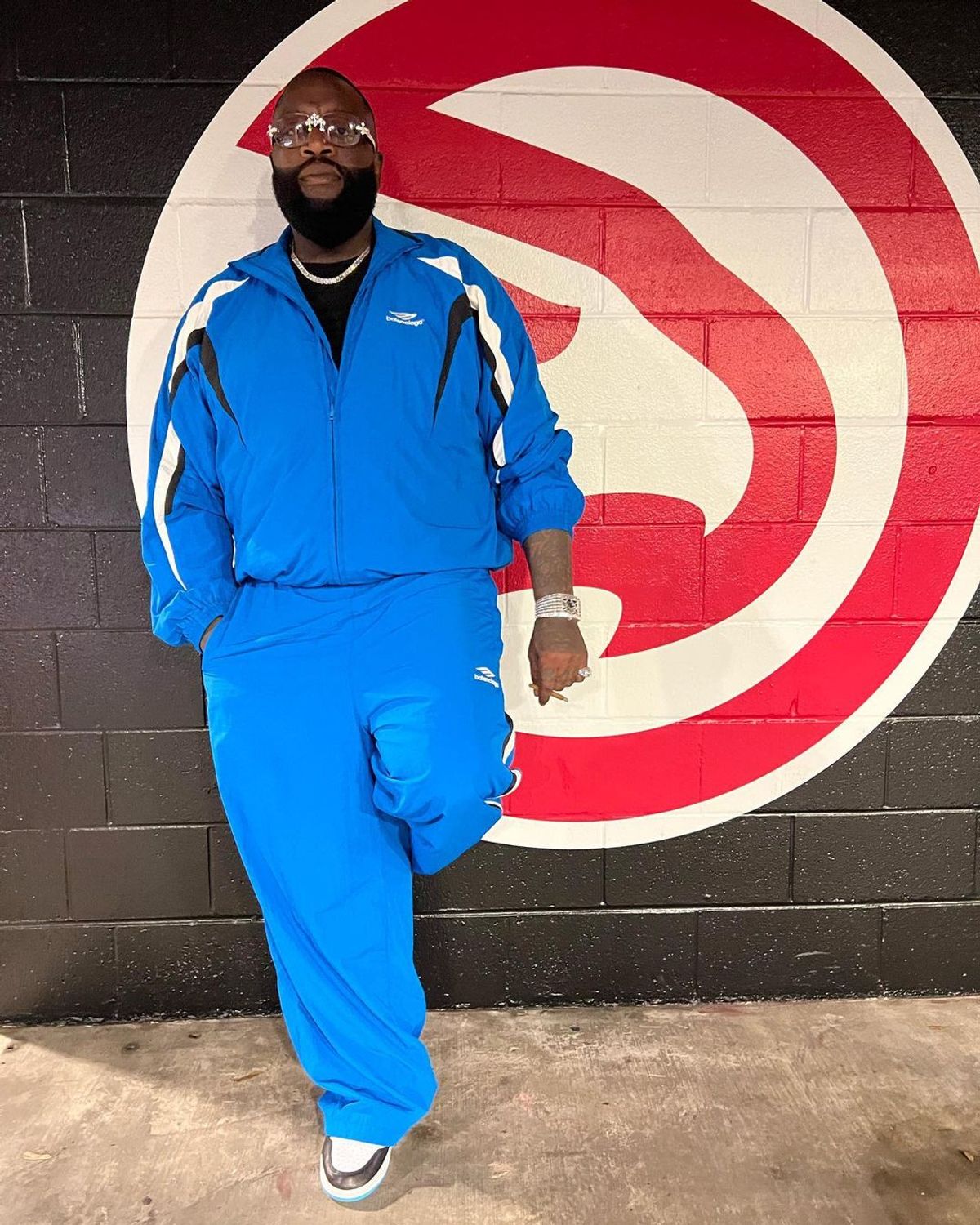 Rick Ross Outfit from January 12, 2023 | WHAT’S ON THE STAR?