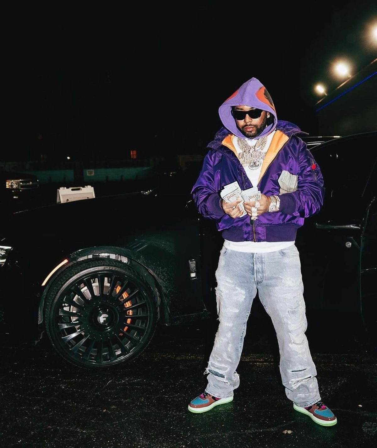 Icewear Vezzo Outfit from January 13, 2023 | WHAT’S ON THE STAR?