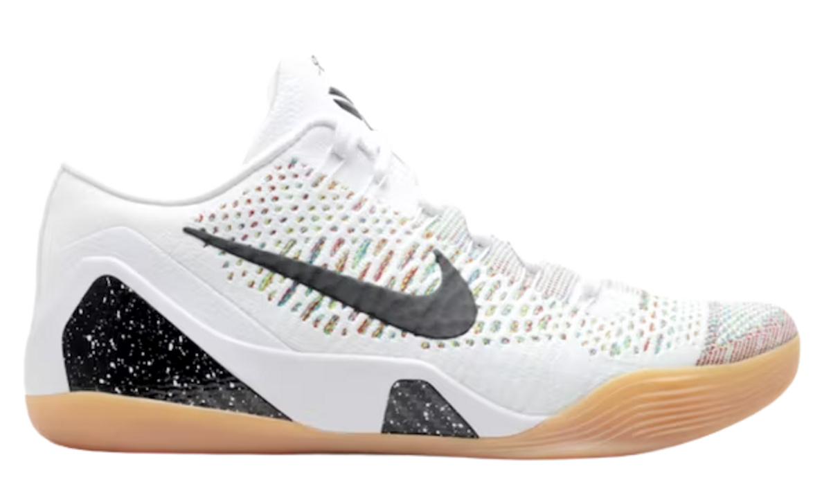 Nike Kobe 9 Elite Premium Low Htm Milan White Multicolor Sneakers ...