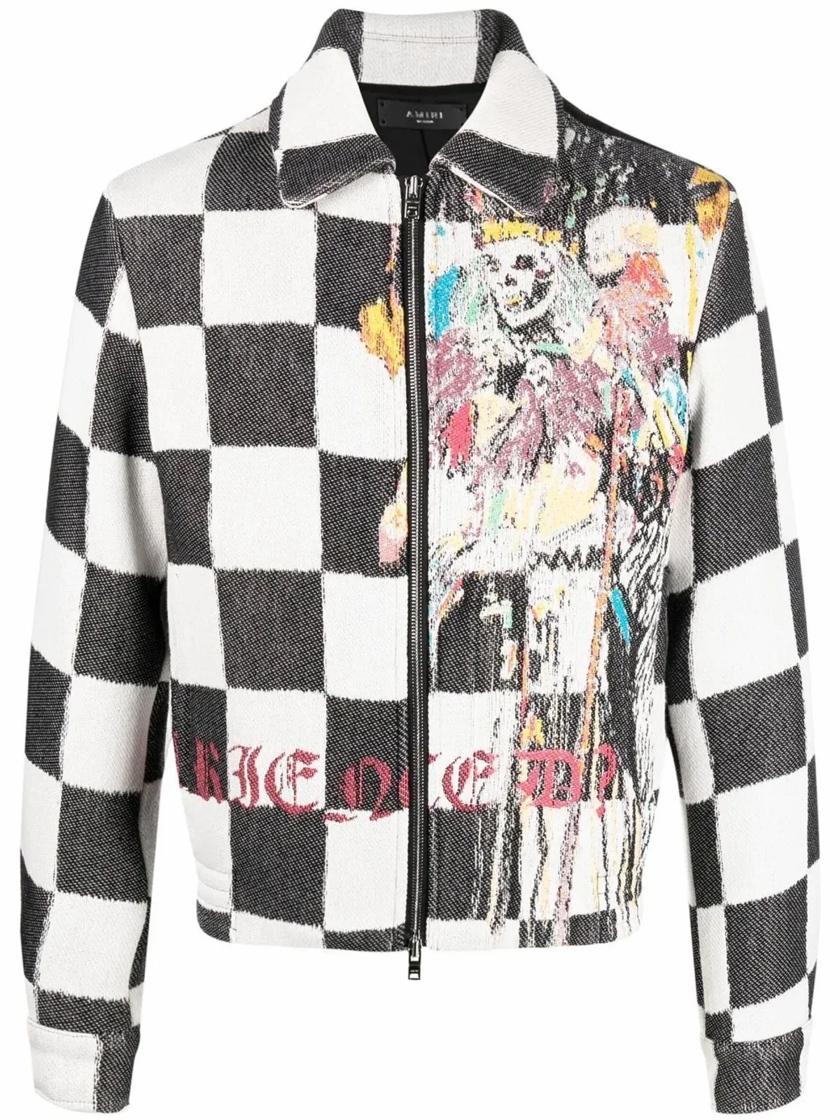 Amiri Check Print Jacket | WHAT’S ON THE STAR?