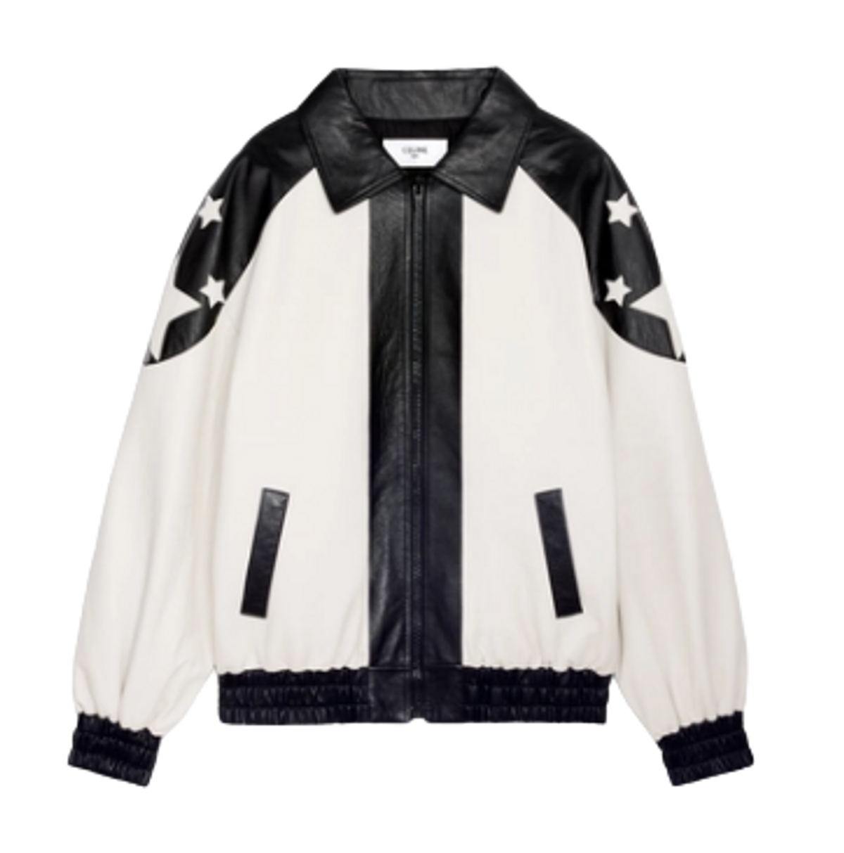 Celine Black White Loose Jacket | WHAT’S ON THE STAR?