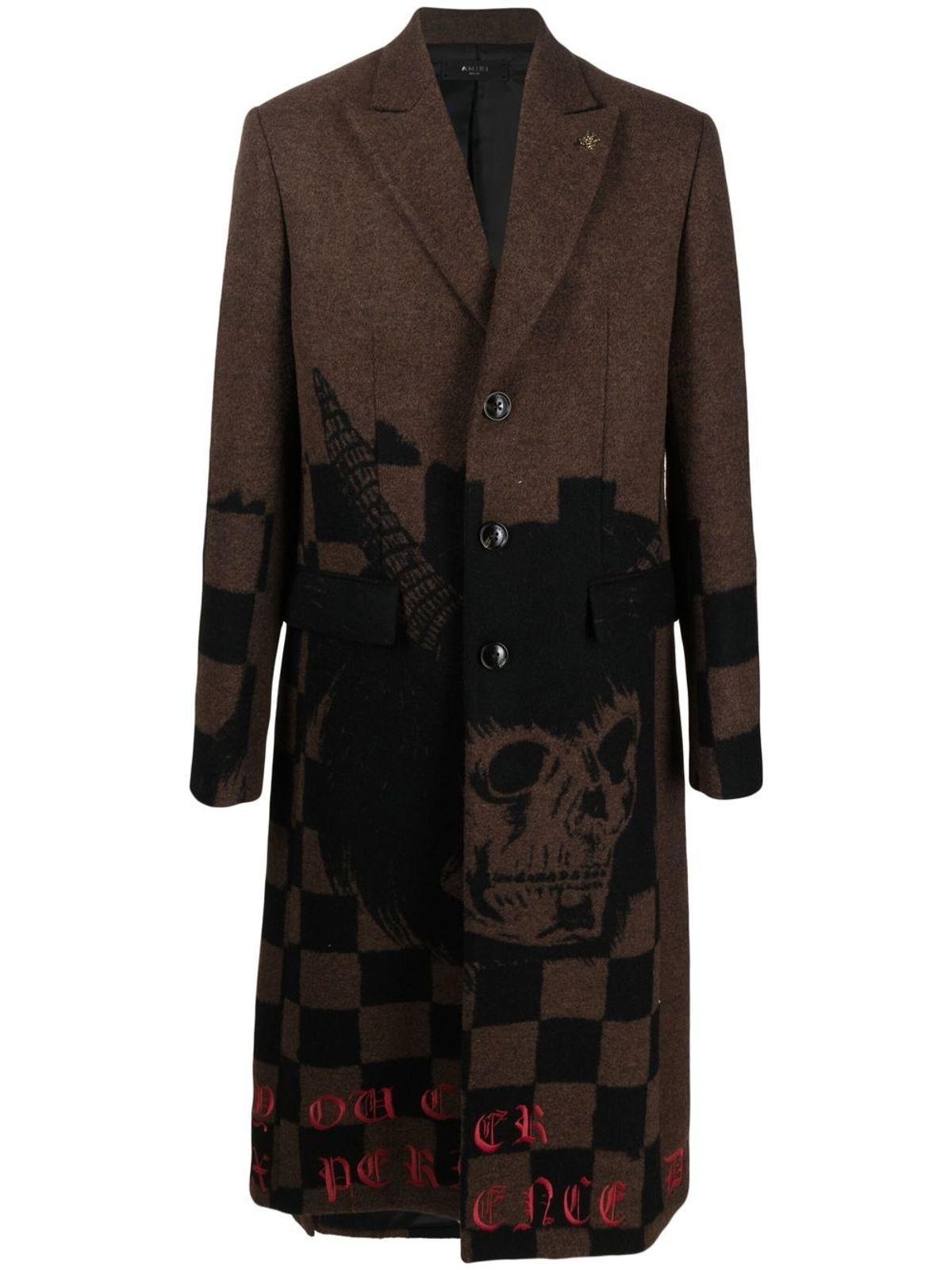 Amiri × Wes Lang Skull Print Coat | WHAT’S ON THE STAR?
