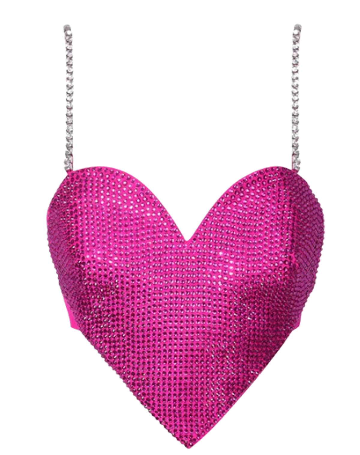 Area Crystal Trim Heart Top | WHAT’S ON THE STAR?