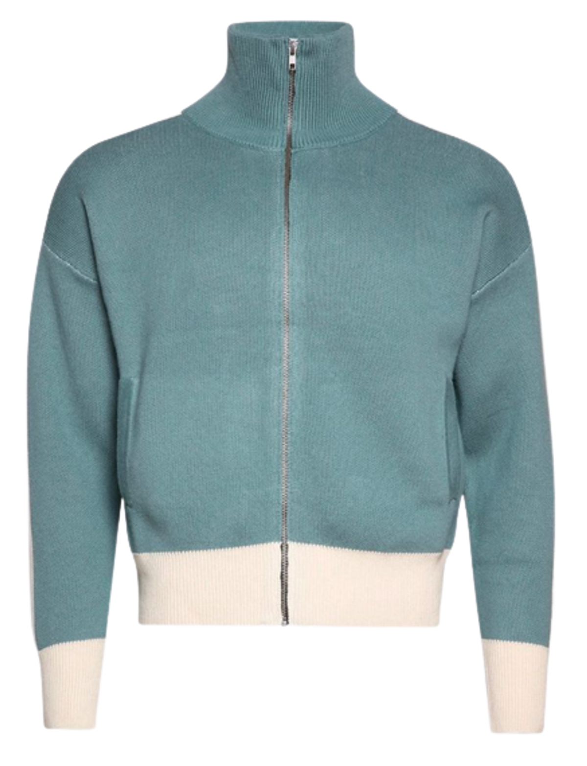 Rhude Blue White Zip Up Track Jacket | WHAT’S ON THE STAR?