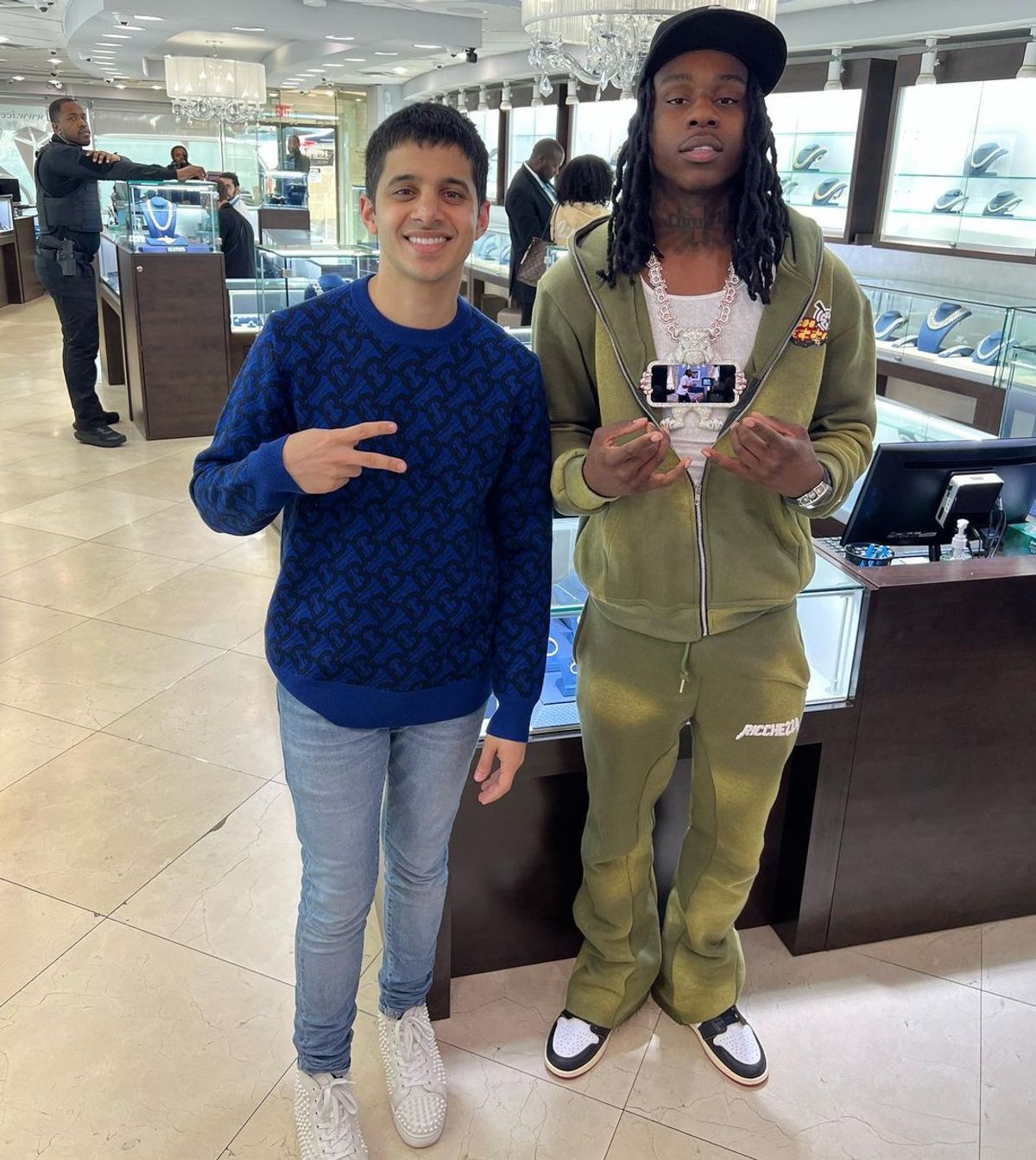 Polo G Outfit From January 25 2023 Whats On The Star