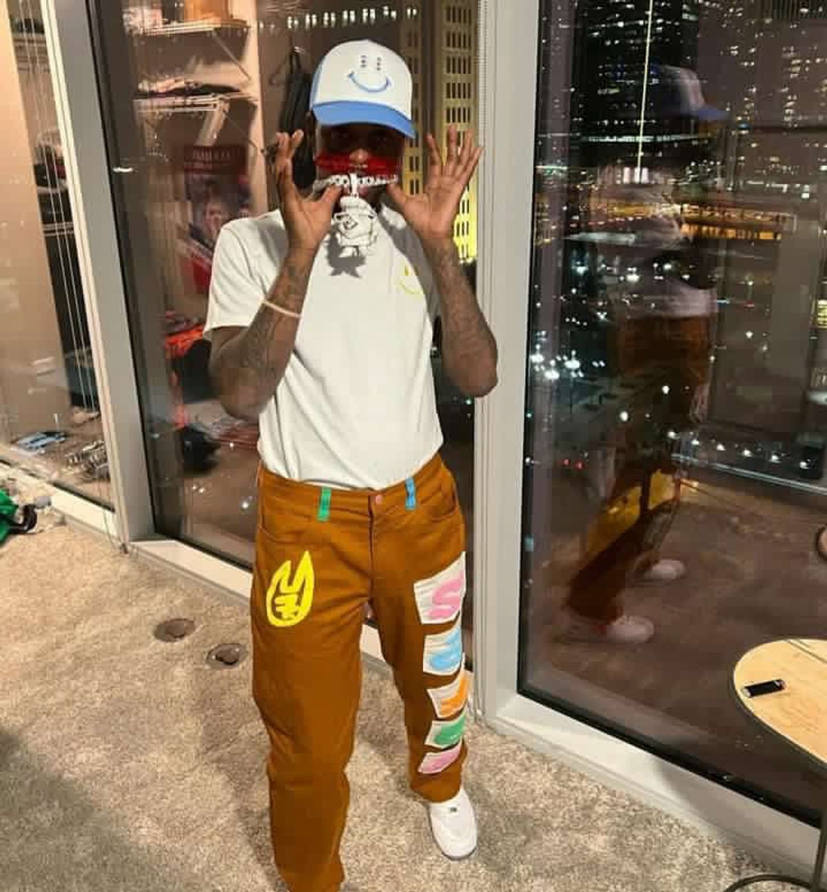 Famous Dex Outfit from January 11, 2023 | WHAT’S ON THE STAR?