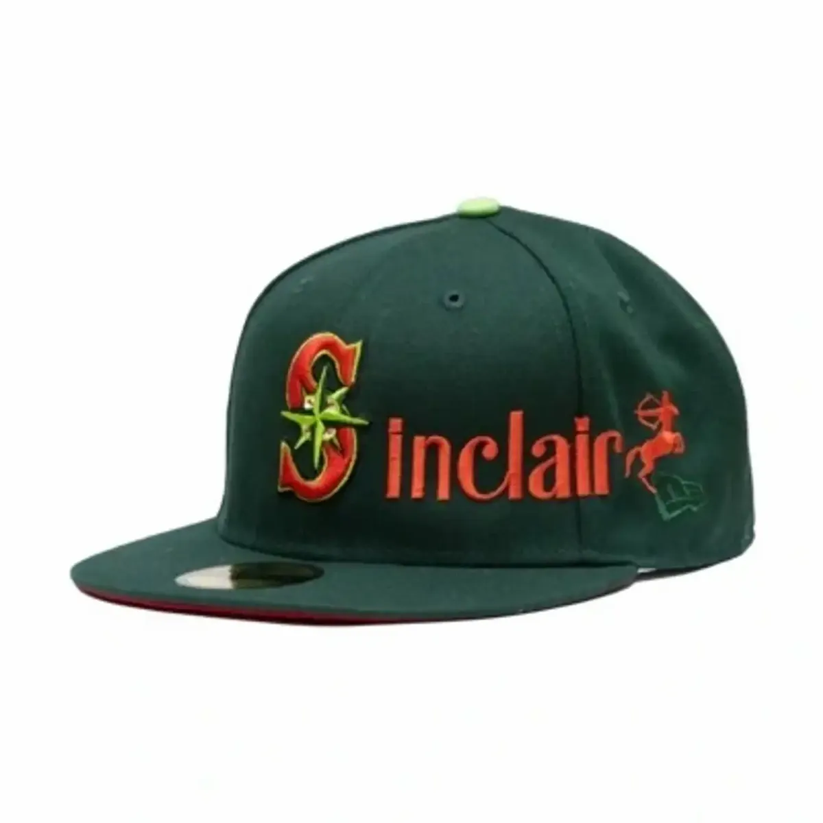 New Era × Sinclair Sinclair Global Clair Stole Xmas Fitted Green Cap ...