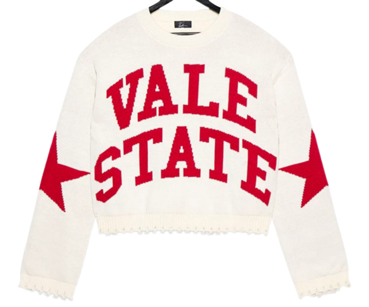 Vale Forever Cream State Knit Sweater | WHAT’S ON THE STAR?