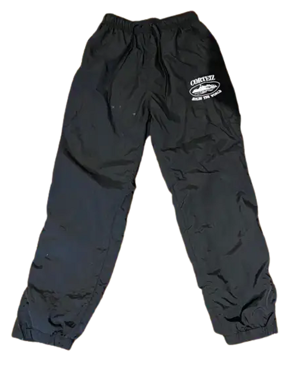 Corteiz Black Logo Track Pants | WHAT’S ON THE STAR?