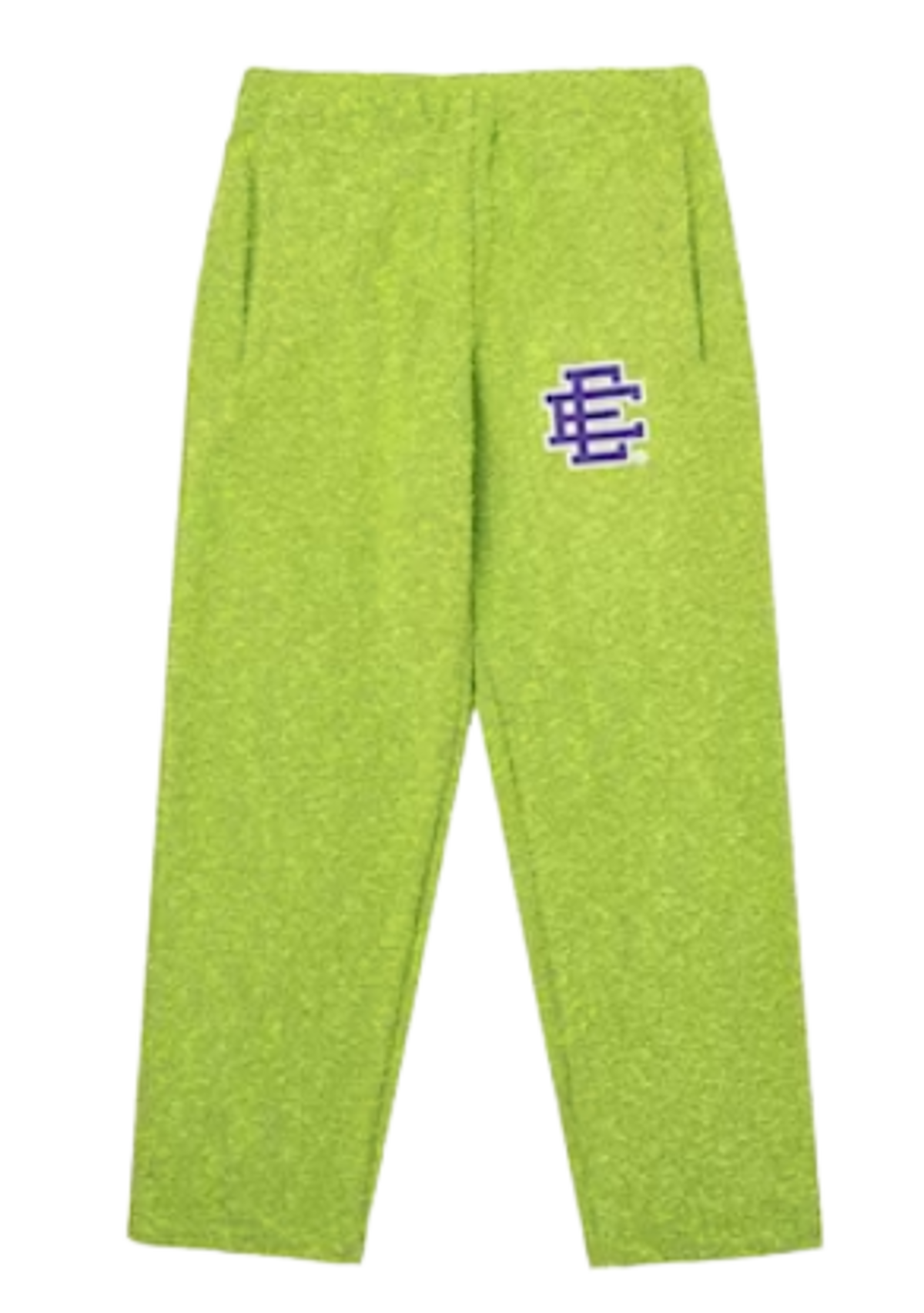 Eric Emanuel Boucle Sweats Green Pants | WHAT’S ON THE STAR?