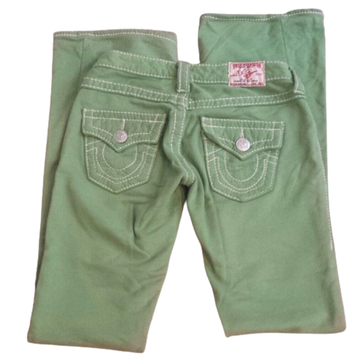 True Religion Cotton Green Long Pants | WHAT’S ON THE STAR?