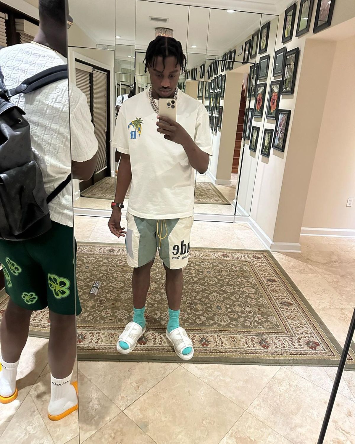 Lil Tjay Outfit from February 3, 2023 | WHAT’S ON THE STAR?