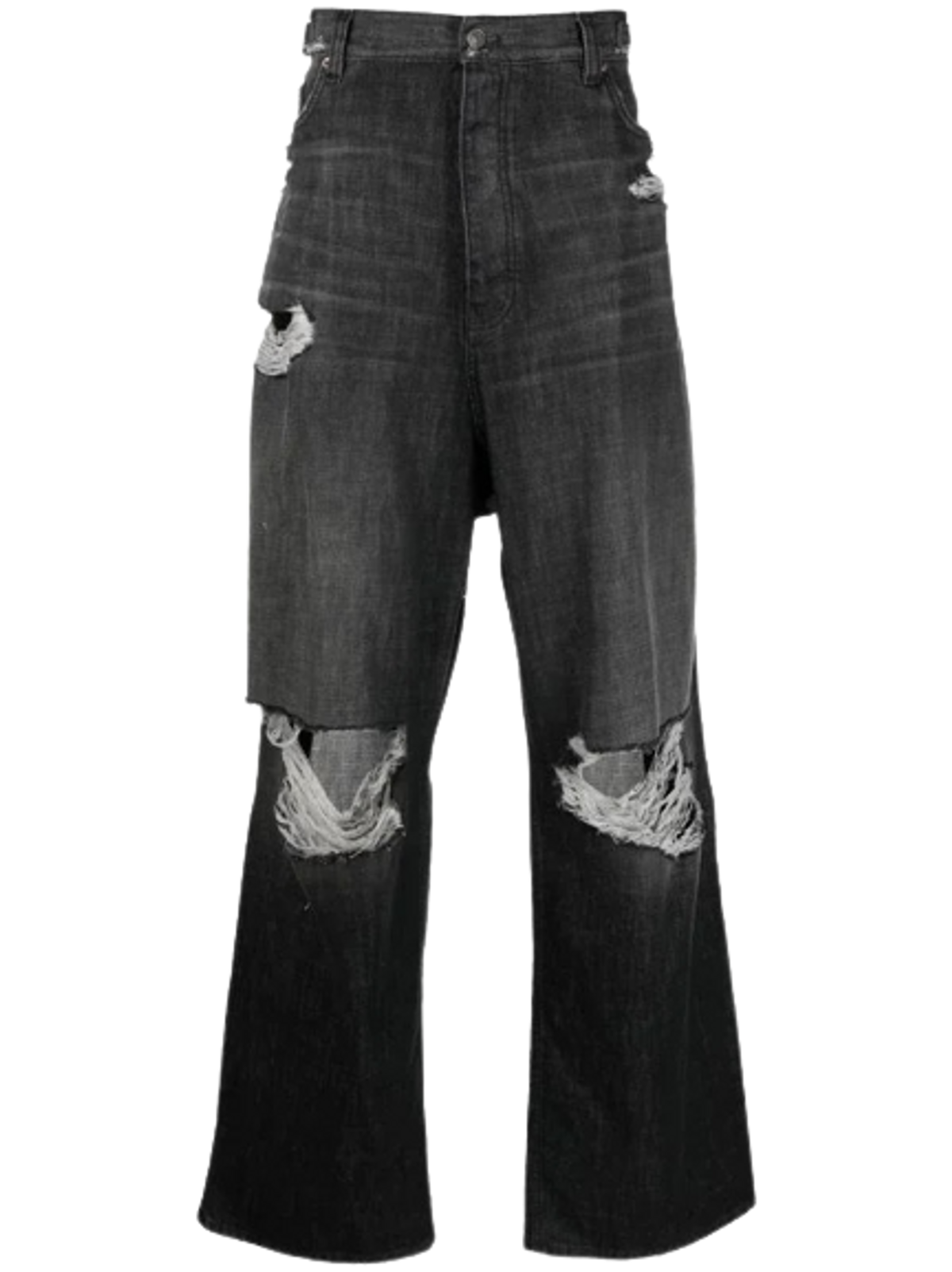 Balenciaga Destroyed Baggy-Fit Jeans | WHAT’S ON THE STAR?