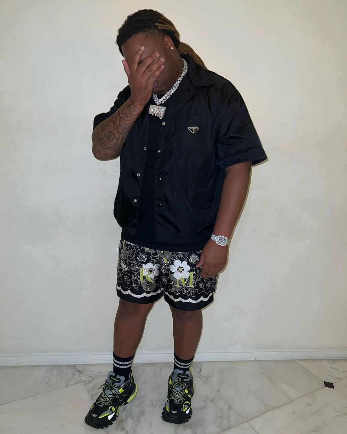Tay Keith Outfit from February 8, 2023 | WHAT’S ON THE STAR?