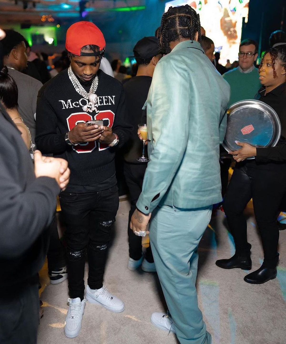 Lil Tjay Outfit from February 10, 2023 | WHAT’S ON THE STAR?