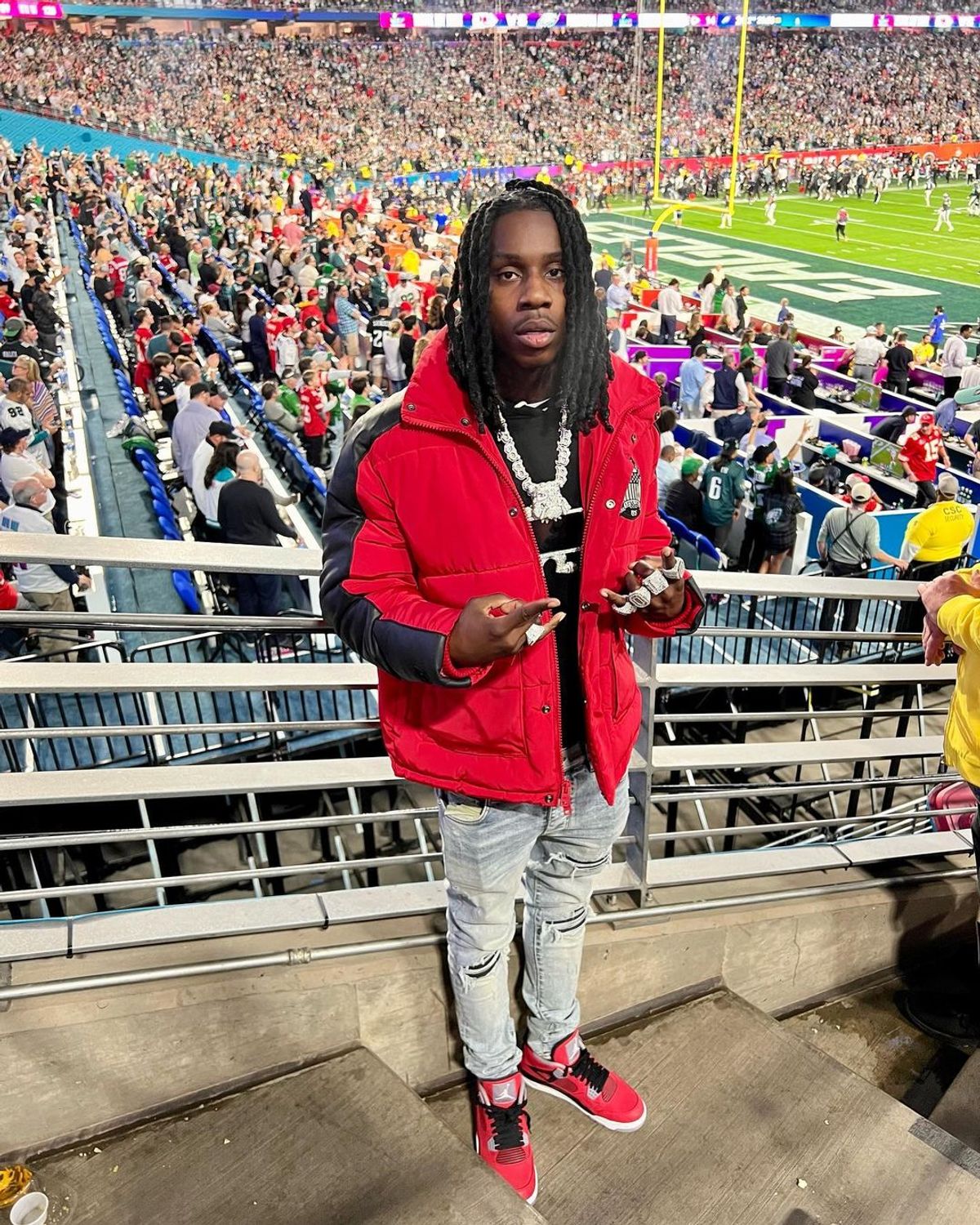 Polo G Outfit from February 13, 2023 | WHAT’S ON THE STAR?