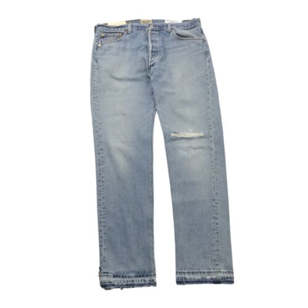 Gallery Dept. Straight Light Blue Denim Jeans | WHAT’S ON THE STAR?