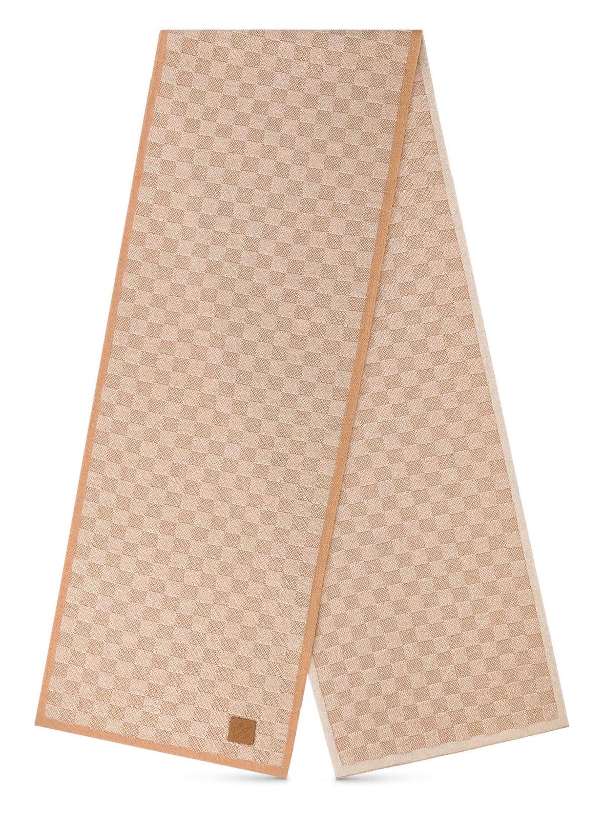 Louis Vuitton Neo Petit Damier Beige Scarf | WHAT’S ON THE STAR?