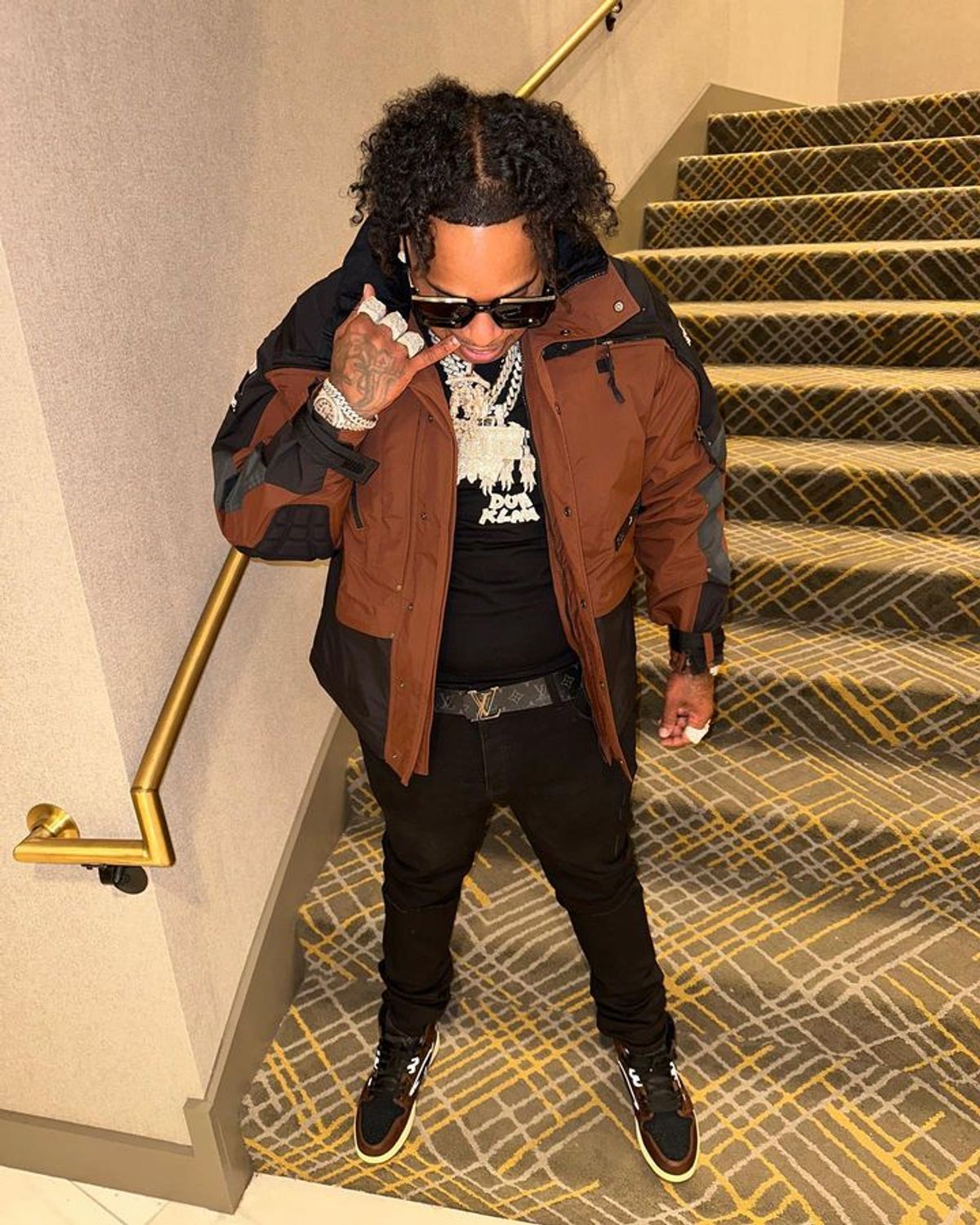 Finesse2tymes Outfit from February 19, 2023 | WHAT’S ON THE STAR?