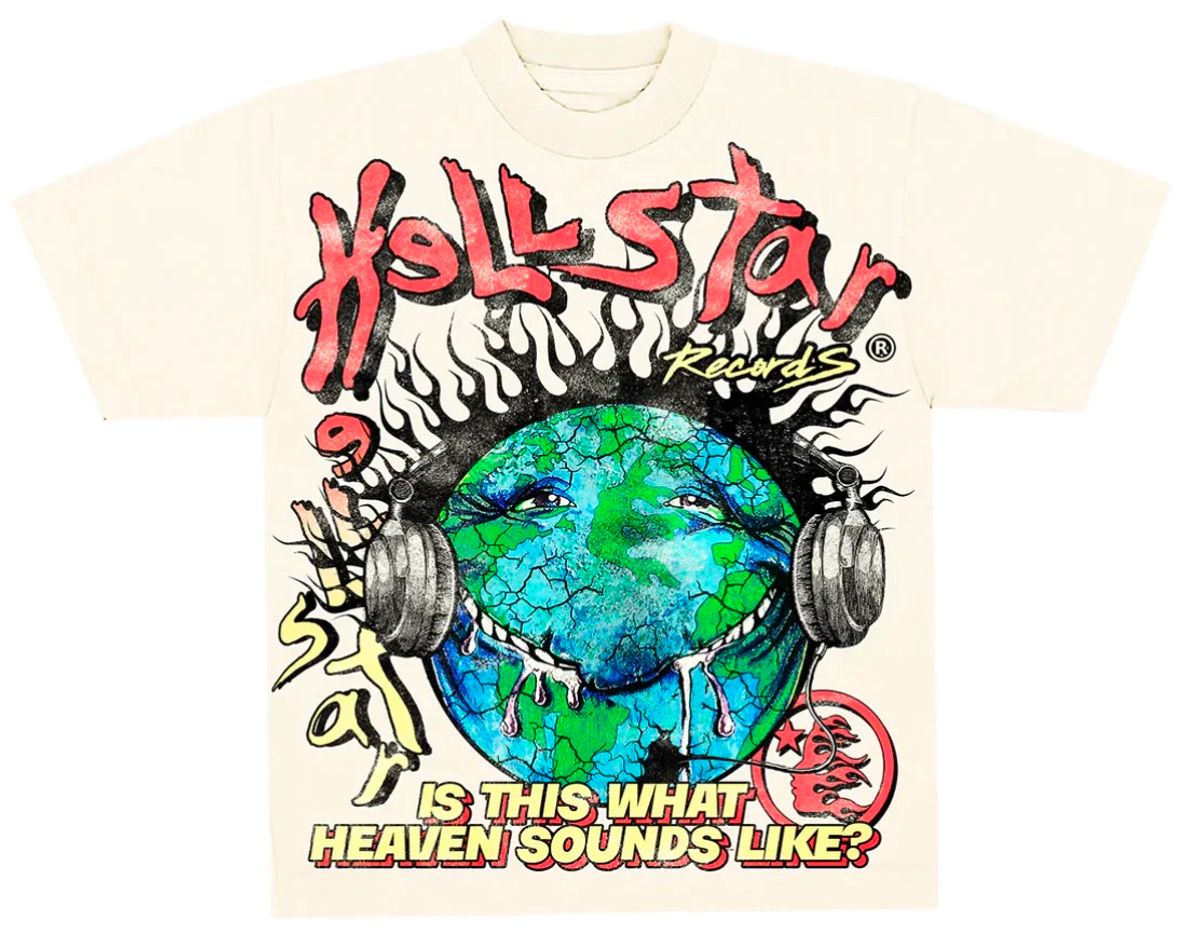 Hellstar Heaven On Earth Palisades T-Shirt | WHAT’S ON THE STAR?
