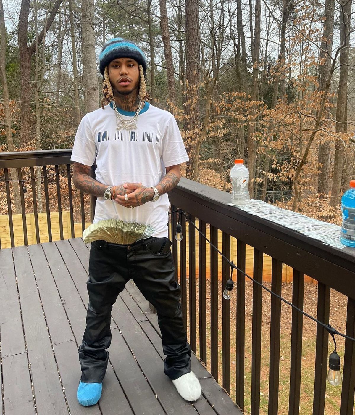 Lil Gnar Outfit from February 22, 2023 | WHAT’S ON THE STAR?