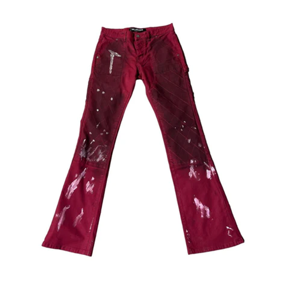 Valabasas Dirty Red Wine Hossam Denim Stack Jeans | WHAT’S ON THE STAR?