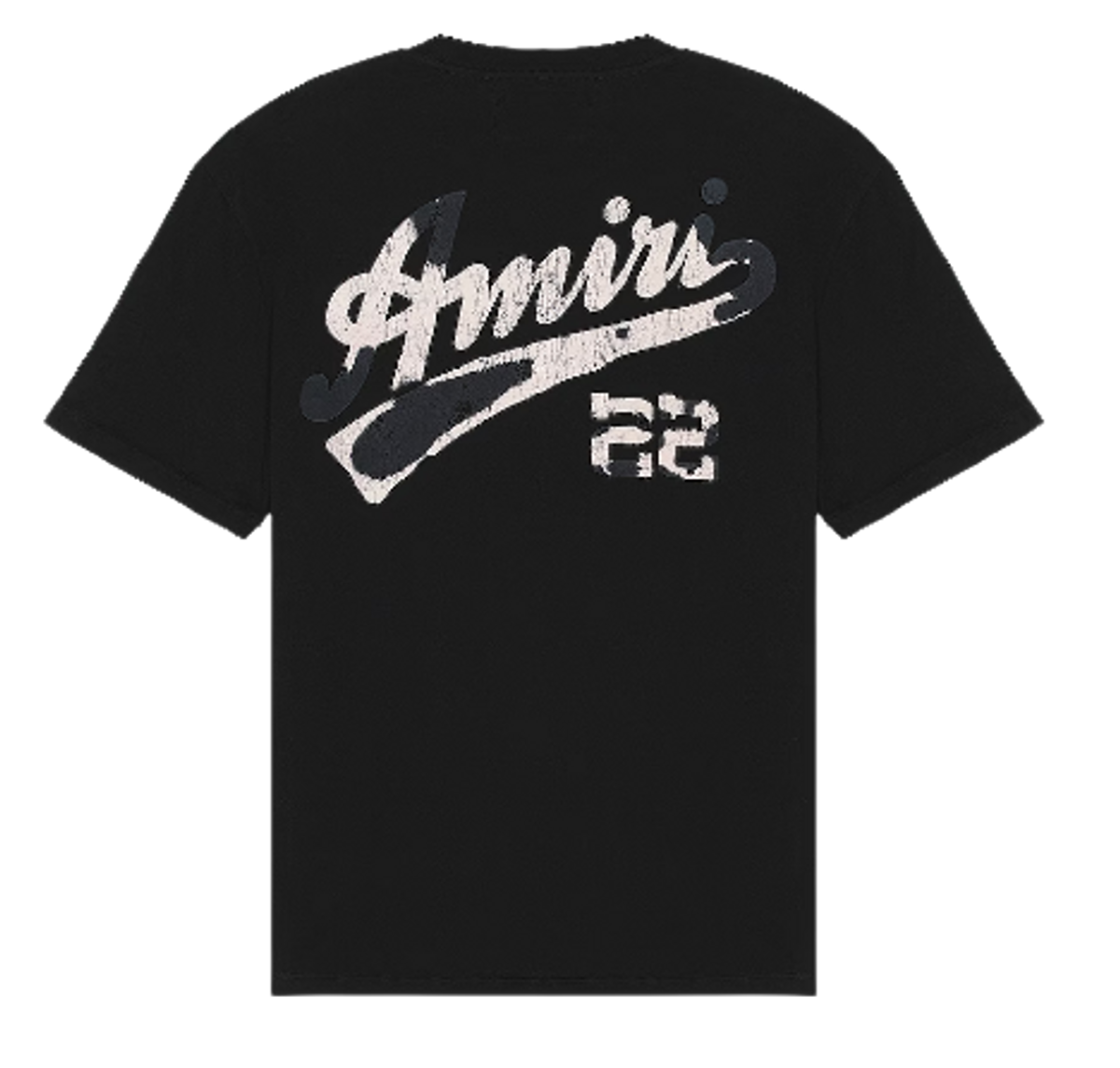 Amiri Black Logo Jersey T-Shirt | WHAT’S ON THE STAR?