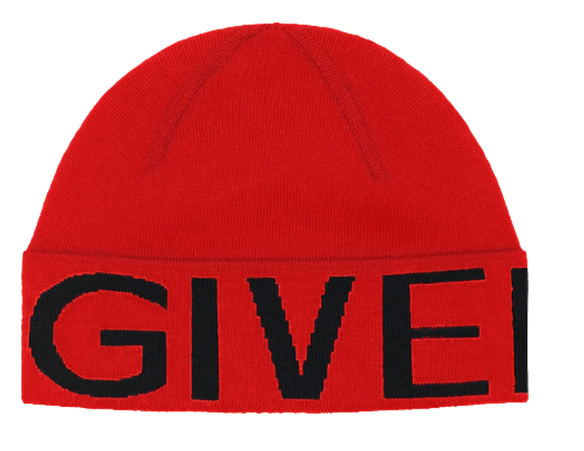 Givenchy Red Wool Beanie | WHAT’S ON THE STAR?