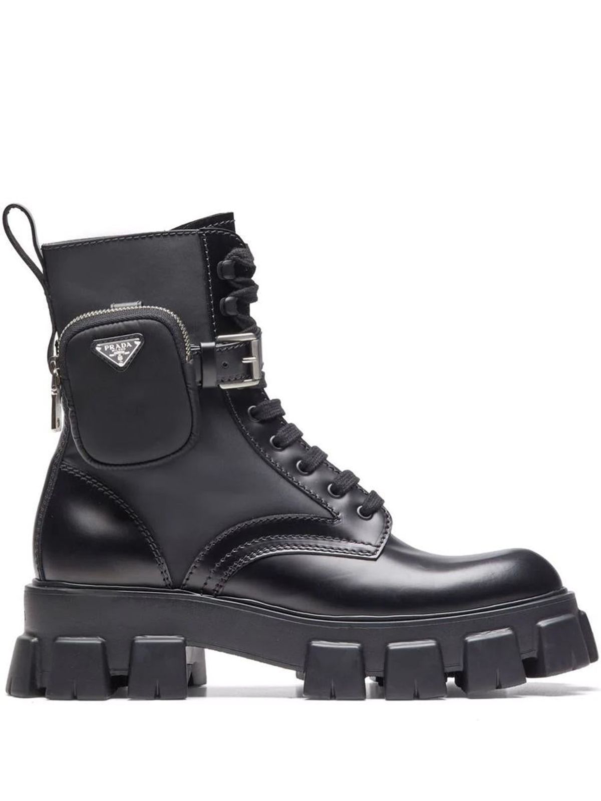 Prada Monolith Ankle Multi-colored Boots | WHAT’S ON THE STAR?