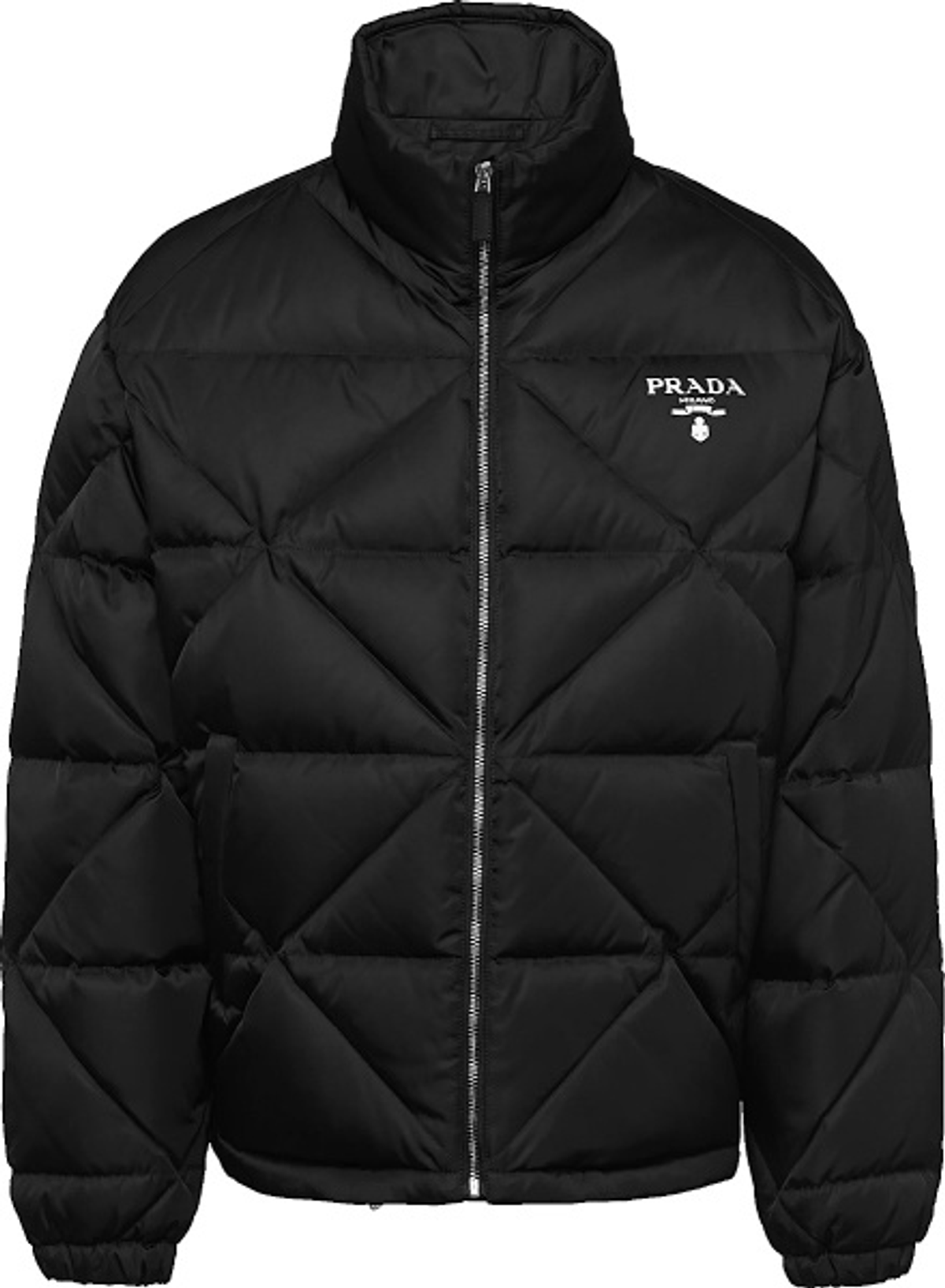 Prada Black Re-Nylon Padded Jacket | WHAT’S ON THE STAR?