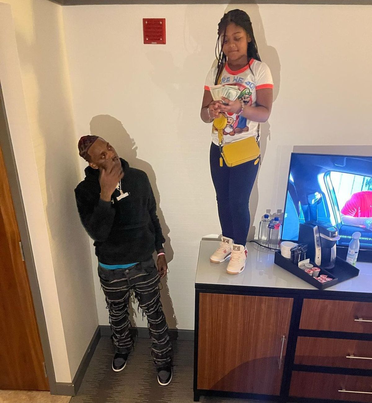 Famous Dex Outfit from March 12, 2023 | WHAT’S ON THE STAR?