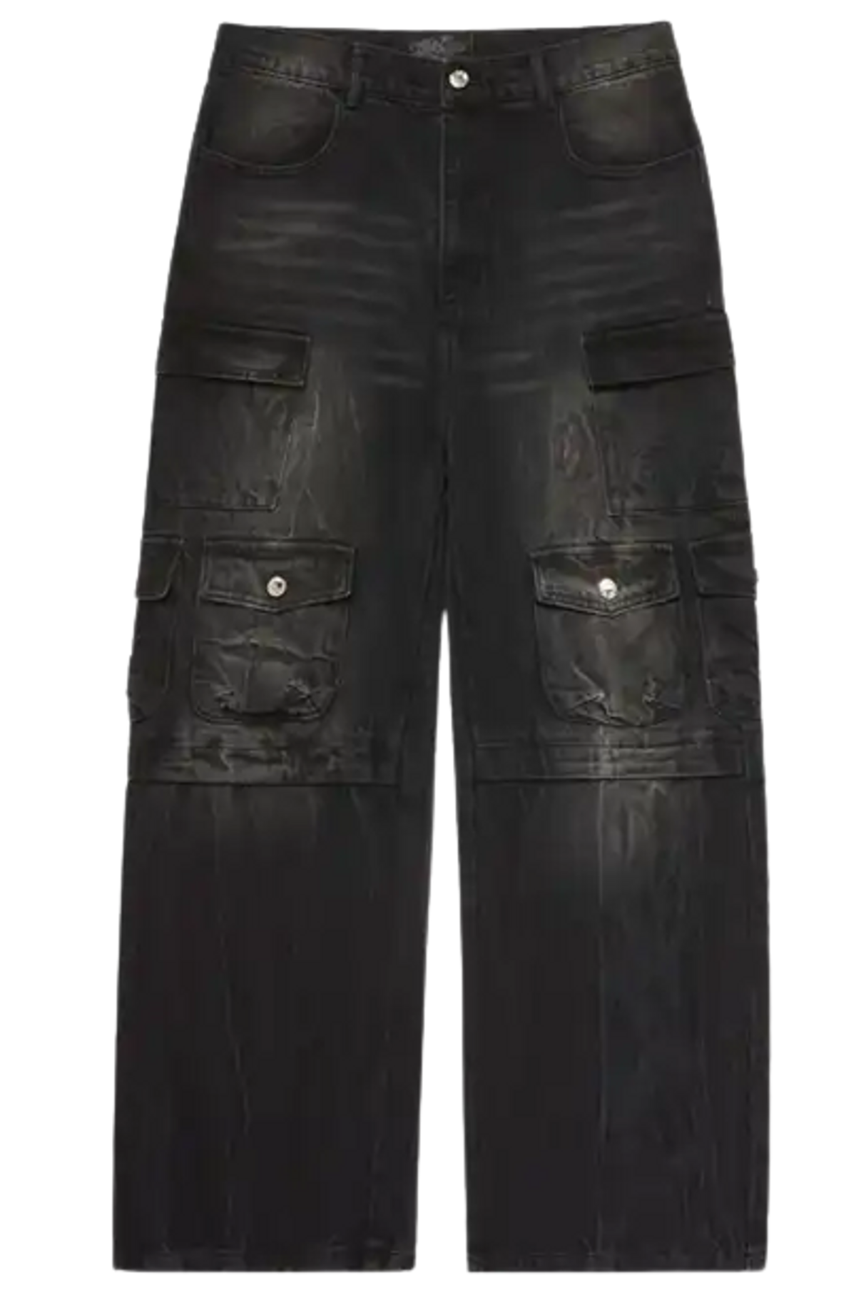 Half Evil 333 Vintage Wash Denim Cargo Jeans | WHAT’S ON THE STAR?