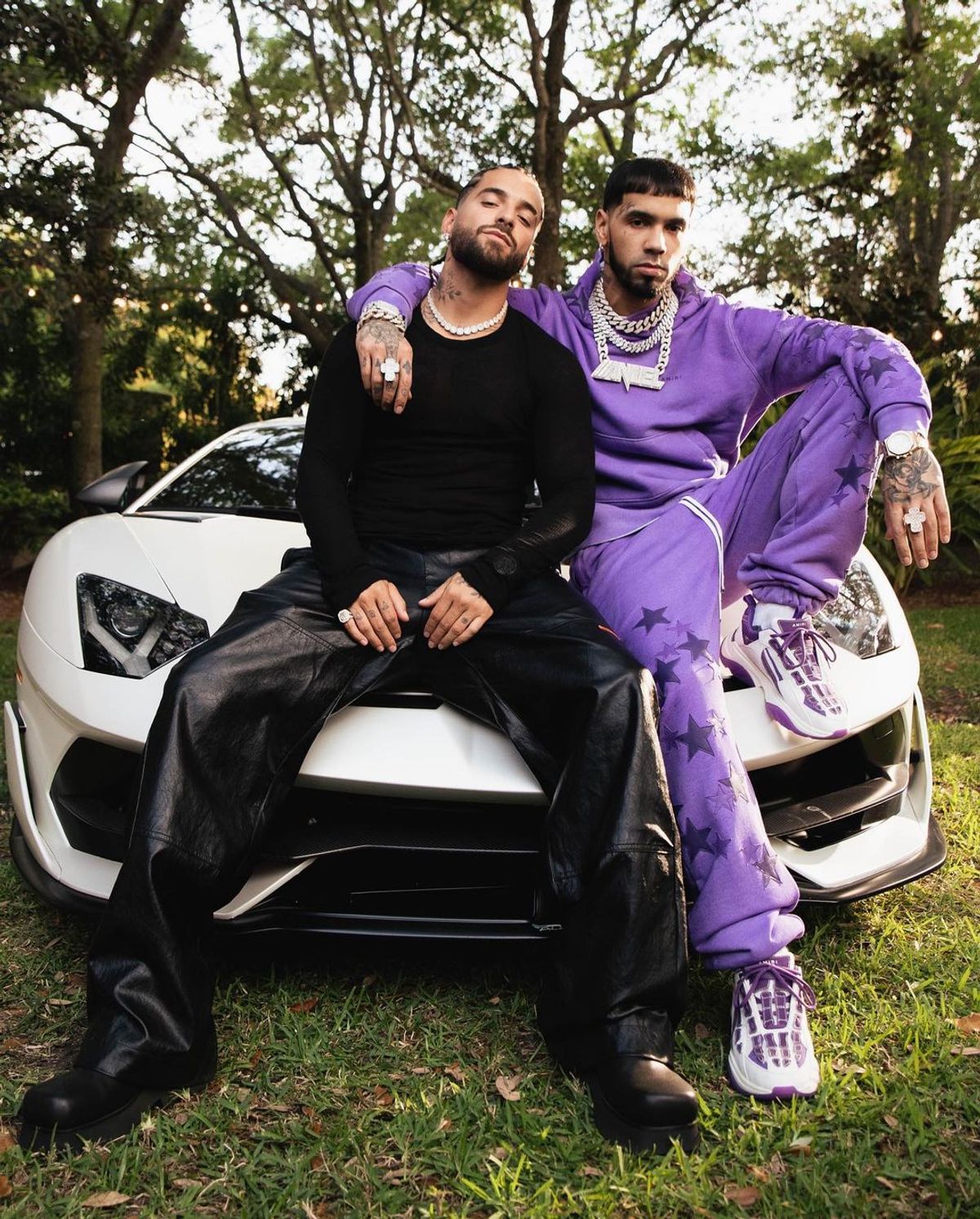 Anuel AA Outfit from March 22, 2023 | WHAT’S ON THE STAR?