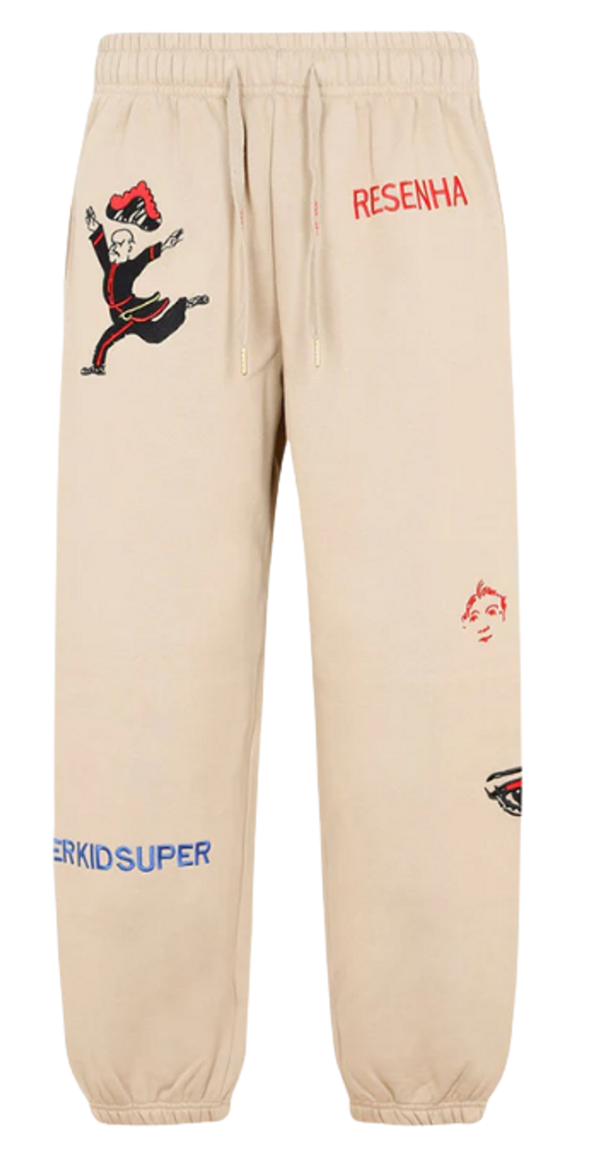 KidSuper Tan Super Beige Sweatpants | WHAT’S ON THE STAR?