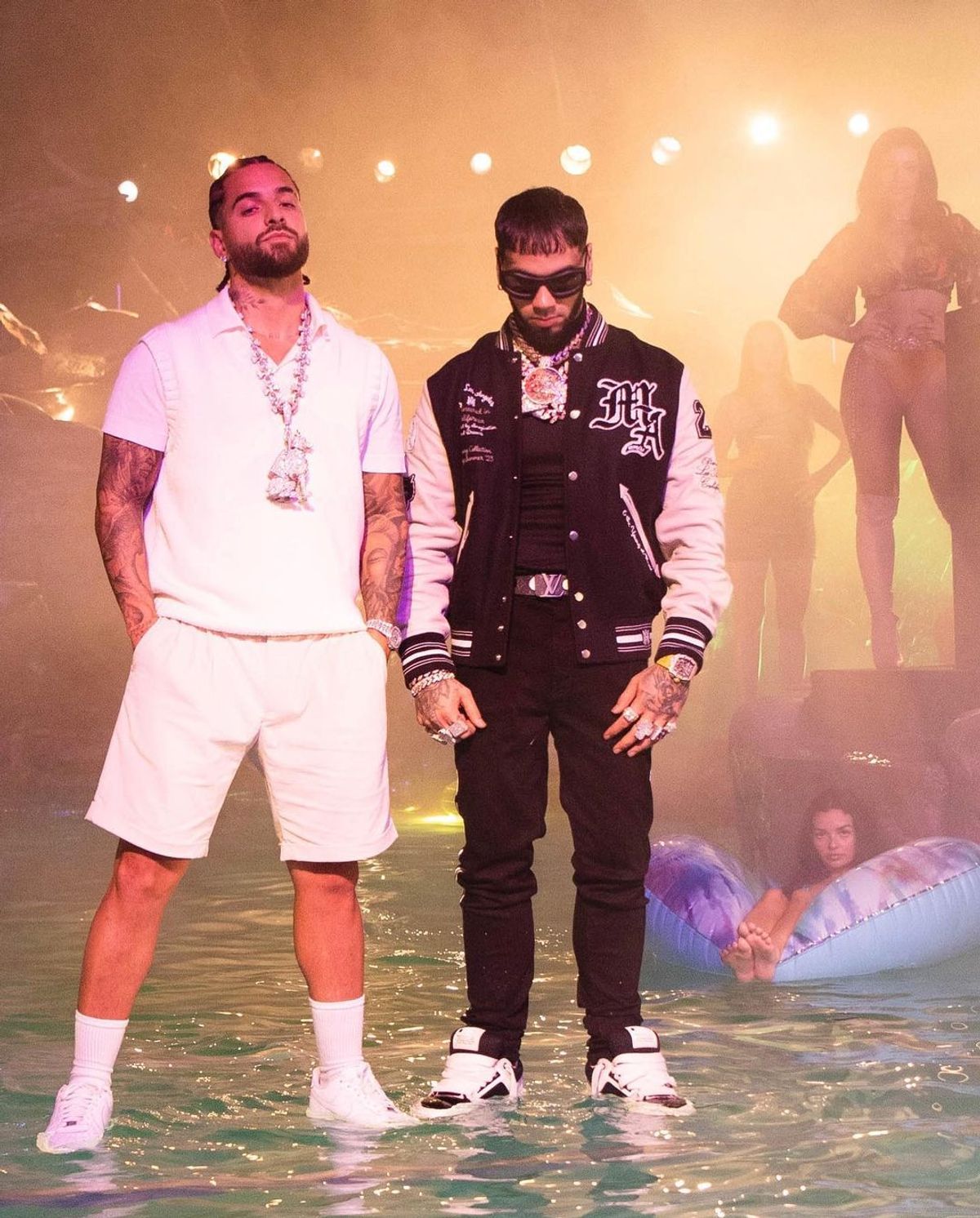 Anuel AA Outfit from March 25, 2023 | WHAT’S ON THE STAR?