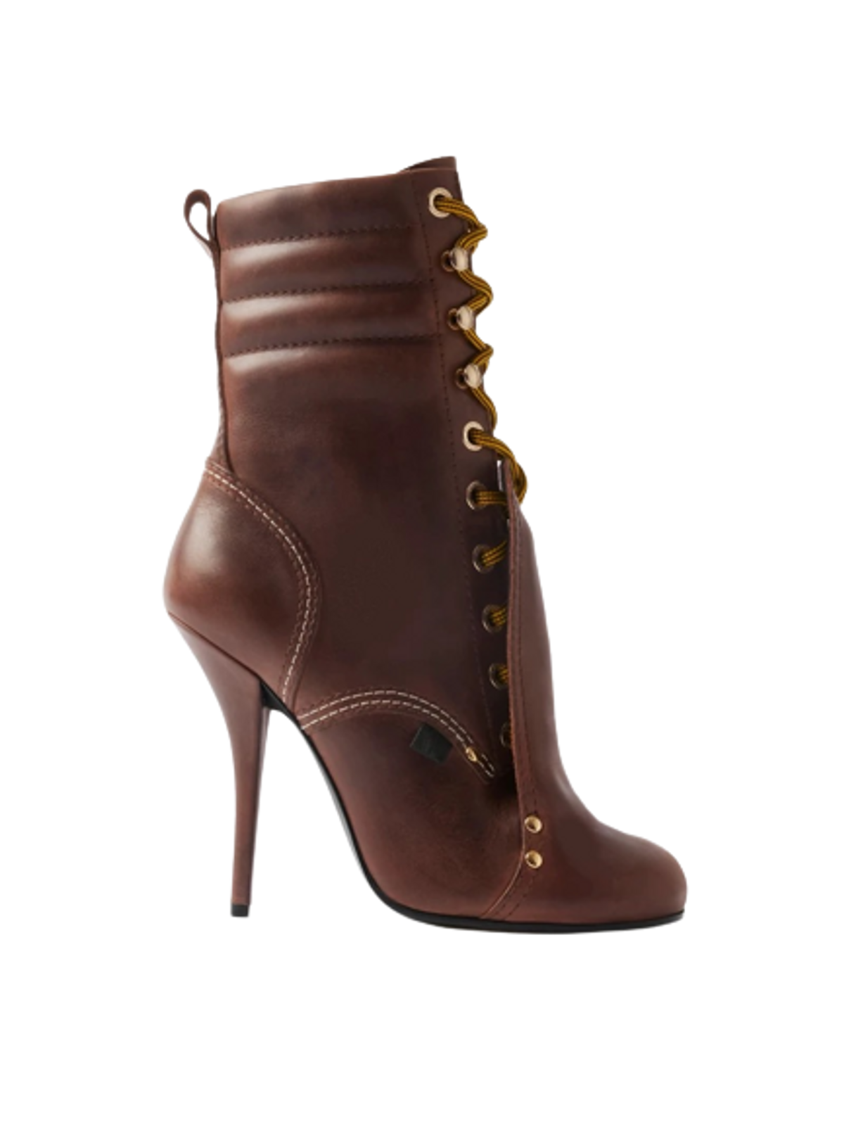 Burberry Lace Guard Detail Leather Boots | WHAT’S ON THE STAR?